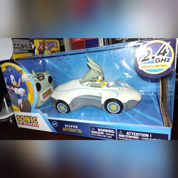Toys | Sonic The Hedgehog Silver Remote Control Vehicle Toy | Poshmark